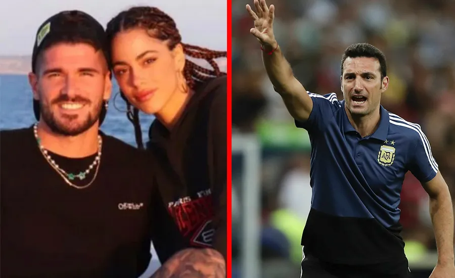 Afirman que Lionel Scaloni retó a Rodrigo de Paul por Tini Stoessel ...